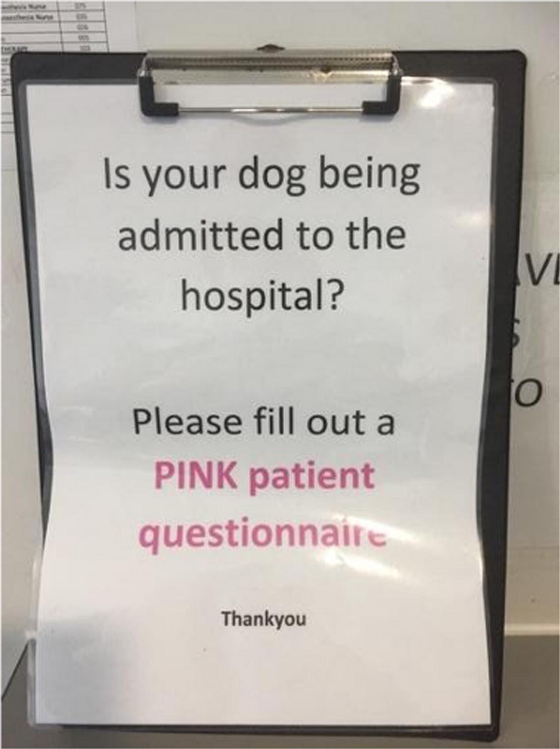 The introduction of a patient admission tool (PAT) as an aid to ...