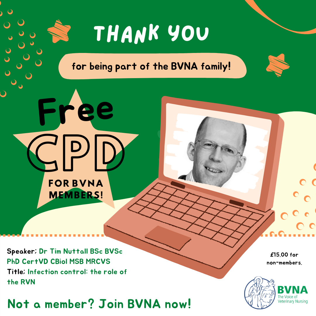 Free CPD for BVNA Members - "Infection control: the role of the RVN ...